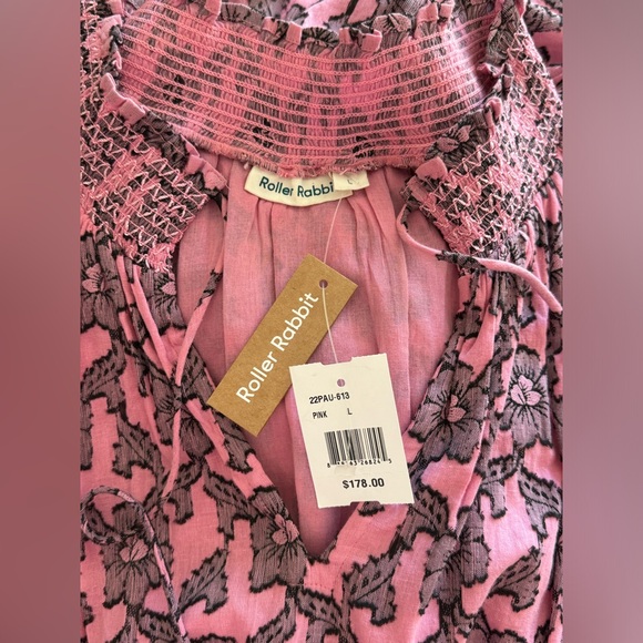 Roller Rabbit | Dresses | Roller Rabbit Pau Fiorella Pink Floral Print ...